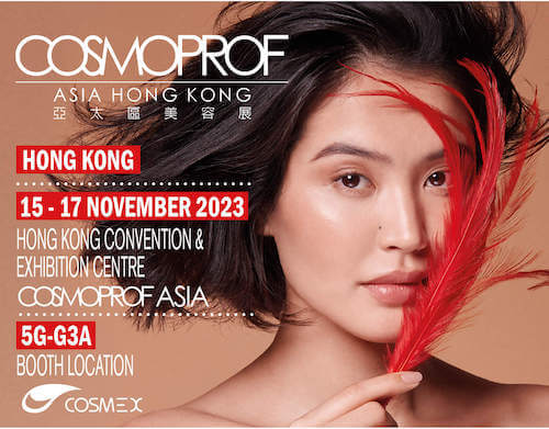 Cosmex invites you to visit our booth at COSMOPROF ASIA 2023 - 光曄科技股份有限公司